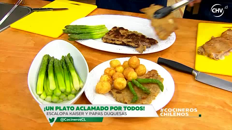 Escalopa Kaiser con Papas Duquesas por Doctor Pichangas – Parte 3