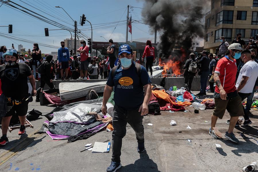 ONU por ataques incendiarios en Iquique: “Inadmisible humillación ...