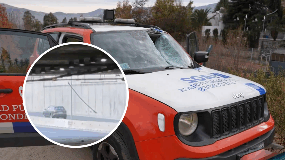 VIDEO | 18 autos dañados y dos personas heridas por fierro colgante en ...